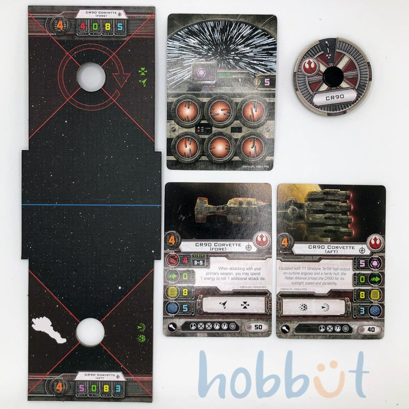 CR90 Corvette Huge Ship v1.0 Minimal Card Expansion Kit (No Upgrades ...