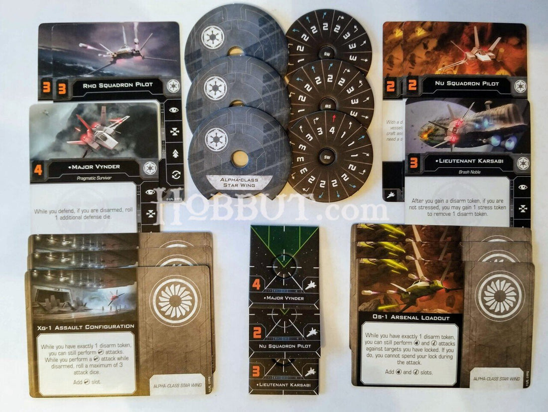 X-Wing Miniatures Alpha-class Star Wing 2.0 Conversion Kit – Hobbut.com